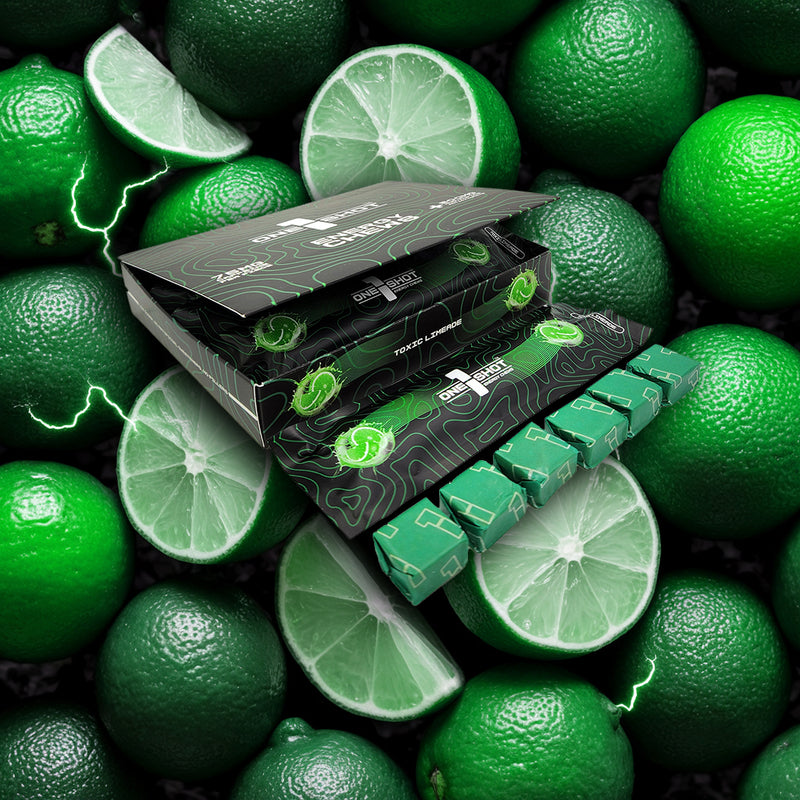 1 Shot® Toxic Limeade Energy Chews ft. Ghosts of Tabor | 75mg Caffeine ...