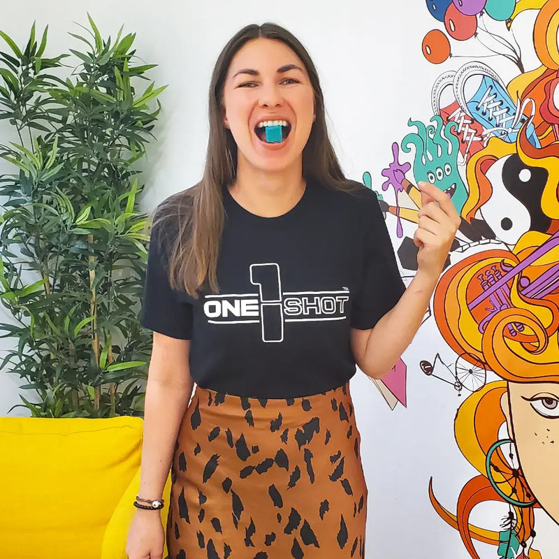 1 Shot® Logo Short Sleeve T-Shirt – 1 Shot Energy